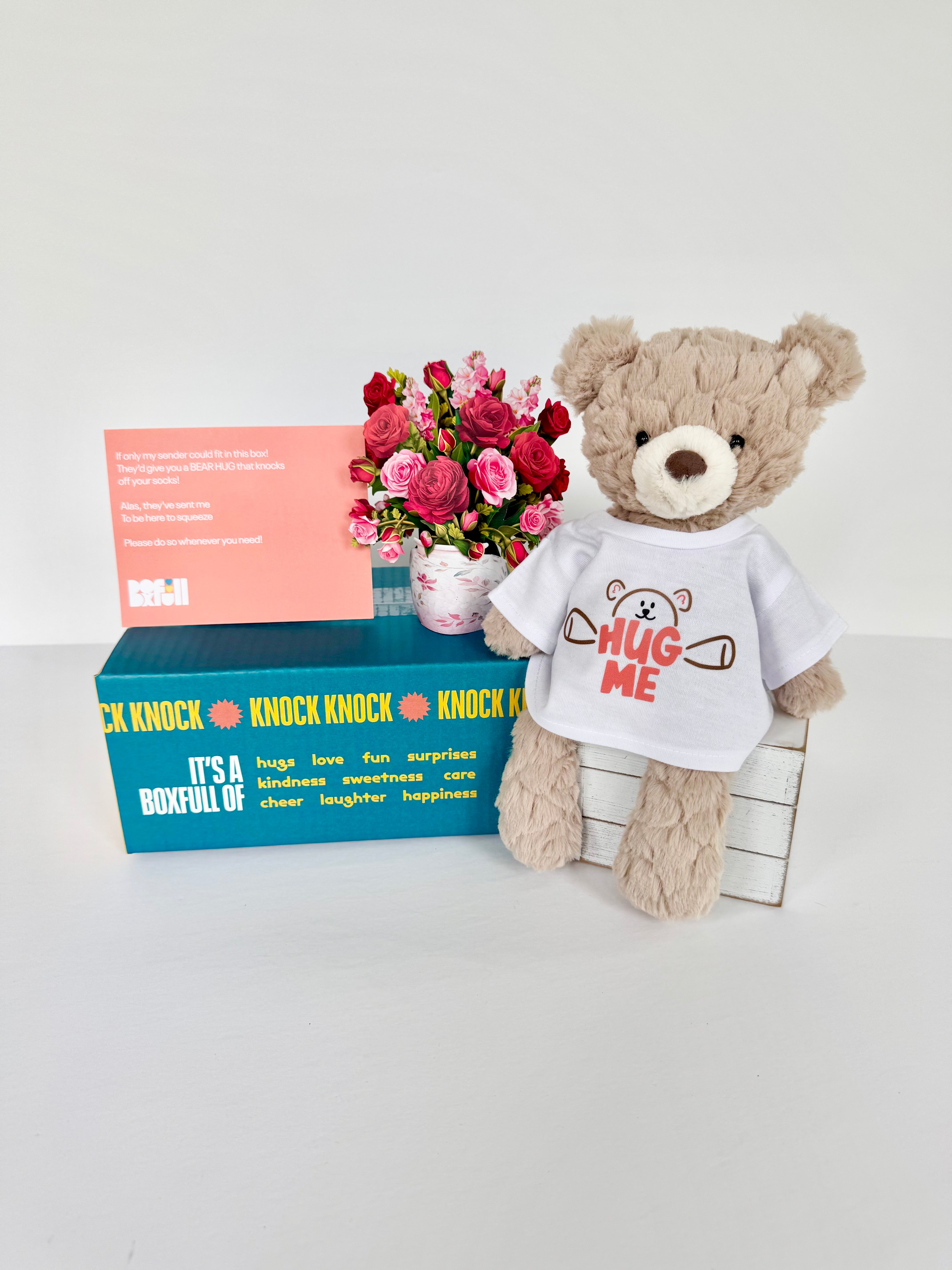 Mini Teddy Hugs and "Flowers" – BoxFull